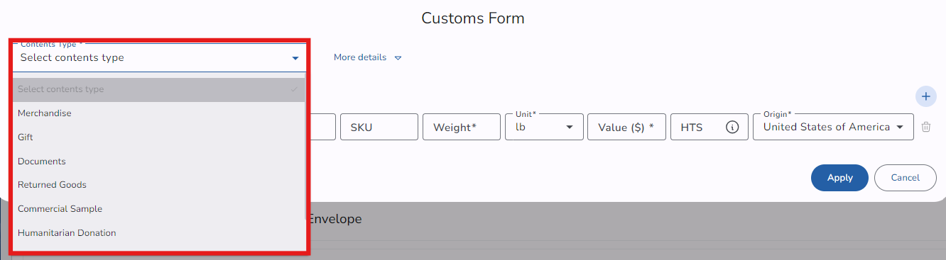 How to fill out a customs declaration form on blue – International Bridge