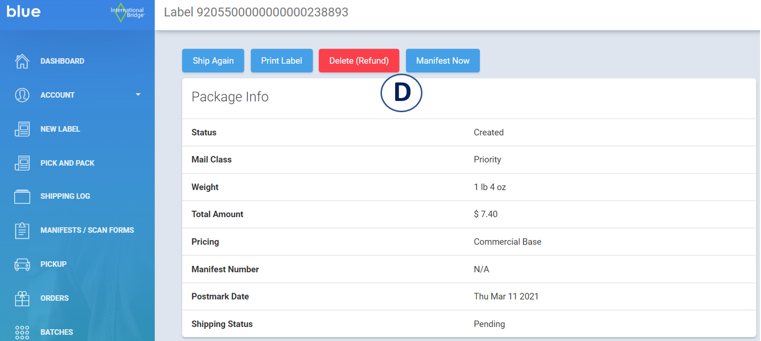 How do I request a refund for unused labels? – International Bridge