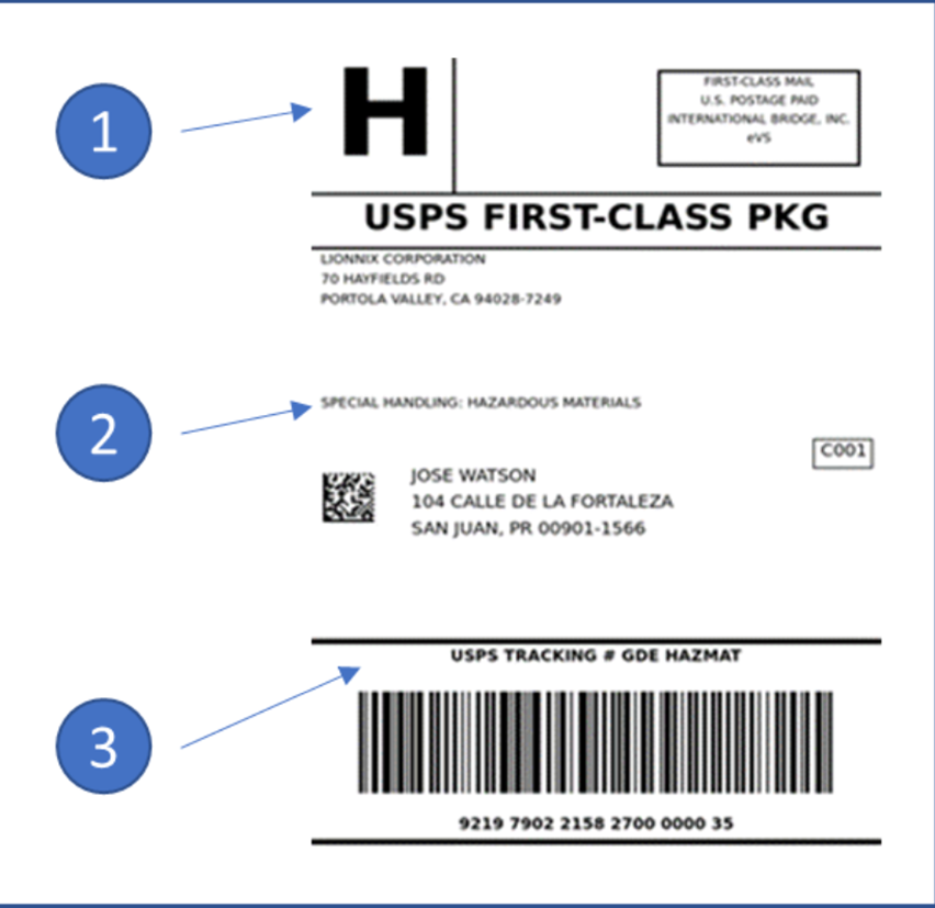 USPS requirements for shipping hazardous materials – International Bridge